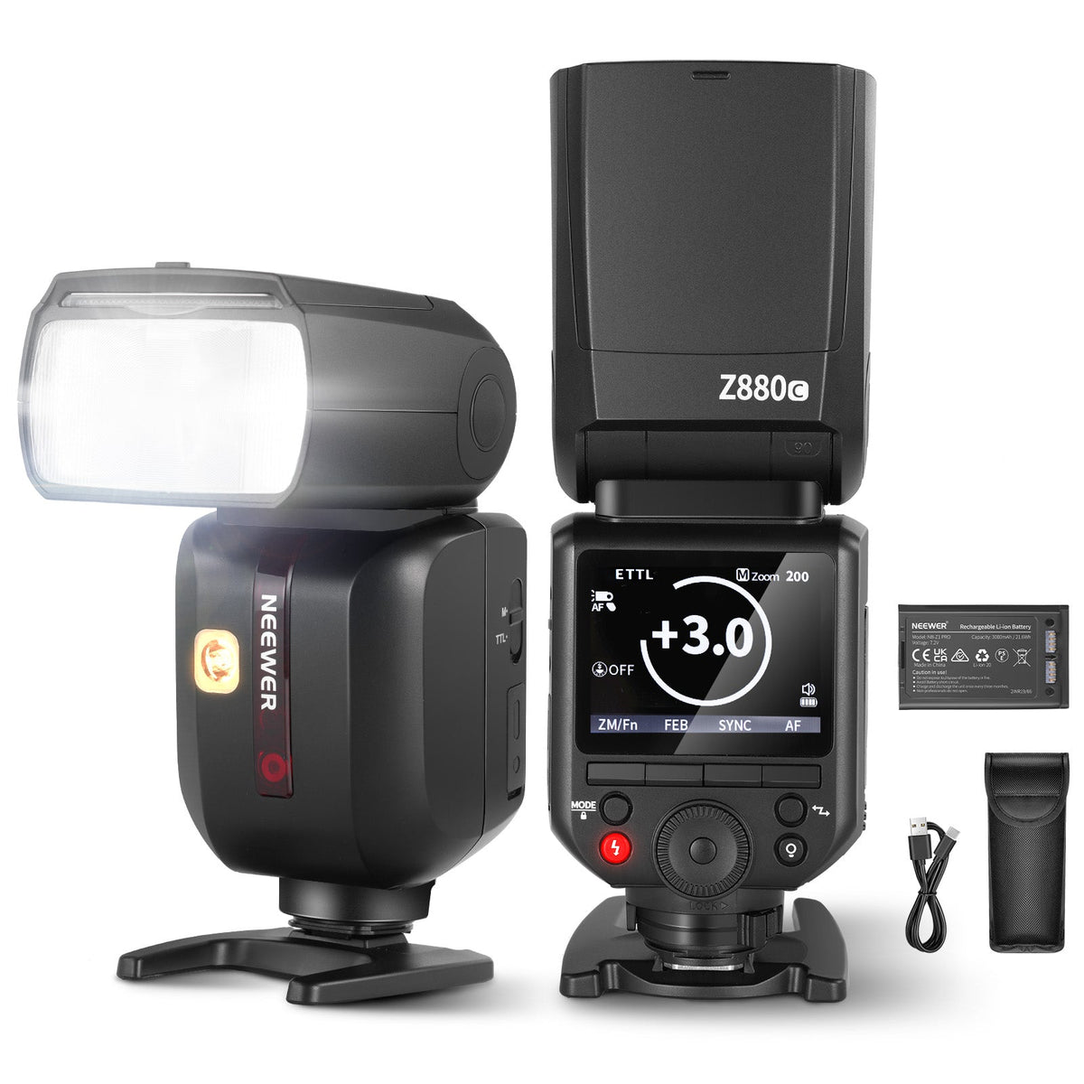 NEEWER Z880 GN60 5600K 76Ws TTL Flash Speedlite - NEEWER – NEEWER.CA