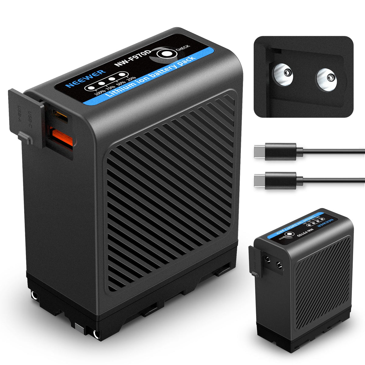 NEEWER NW-F970D 10500mAh NP-F970 Replacement Battery - NEEWER – NEEWER.CA