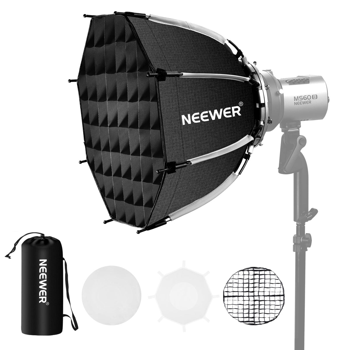 NEEWER NS1P 17.7"/45cm Octagonal Softbox - NEEWER – NEEWER.CA