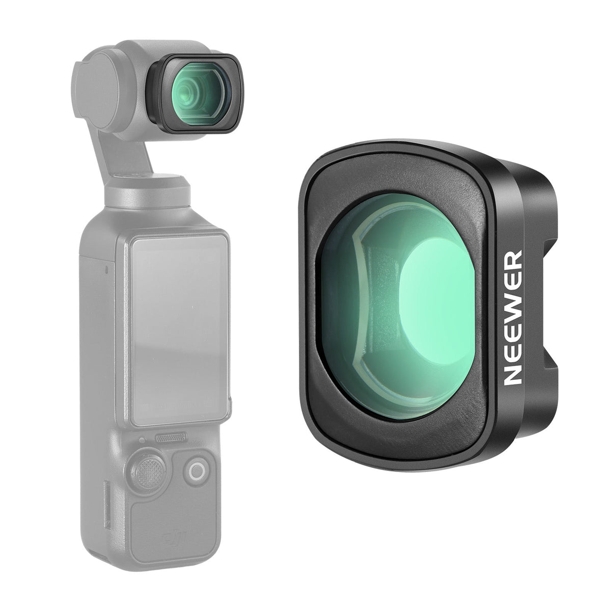 NEEWER LS-64 2X Macro Lens for DJI Osmo Pocket 3 - NEEWER – NEEWER.CA