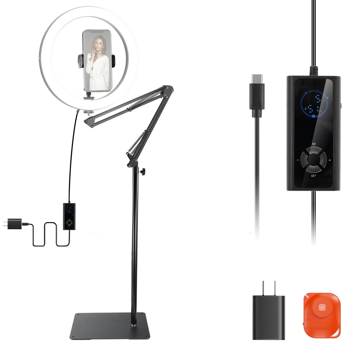 NEEWER RH12B 12" High Power LED Ring Light with Stand – NEEWER.CA