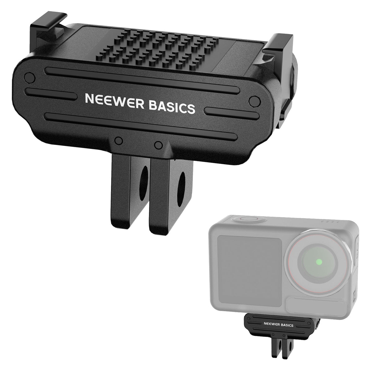 NEEWER BASICS DP04 Magnetic Mount For DJI OSMO Action 5 Pro 4 3 360 ...