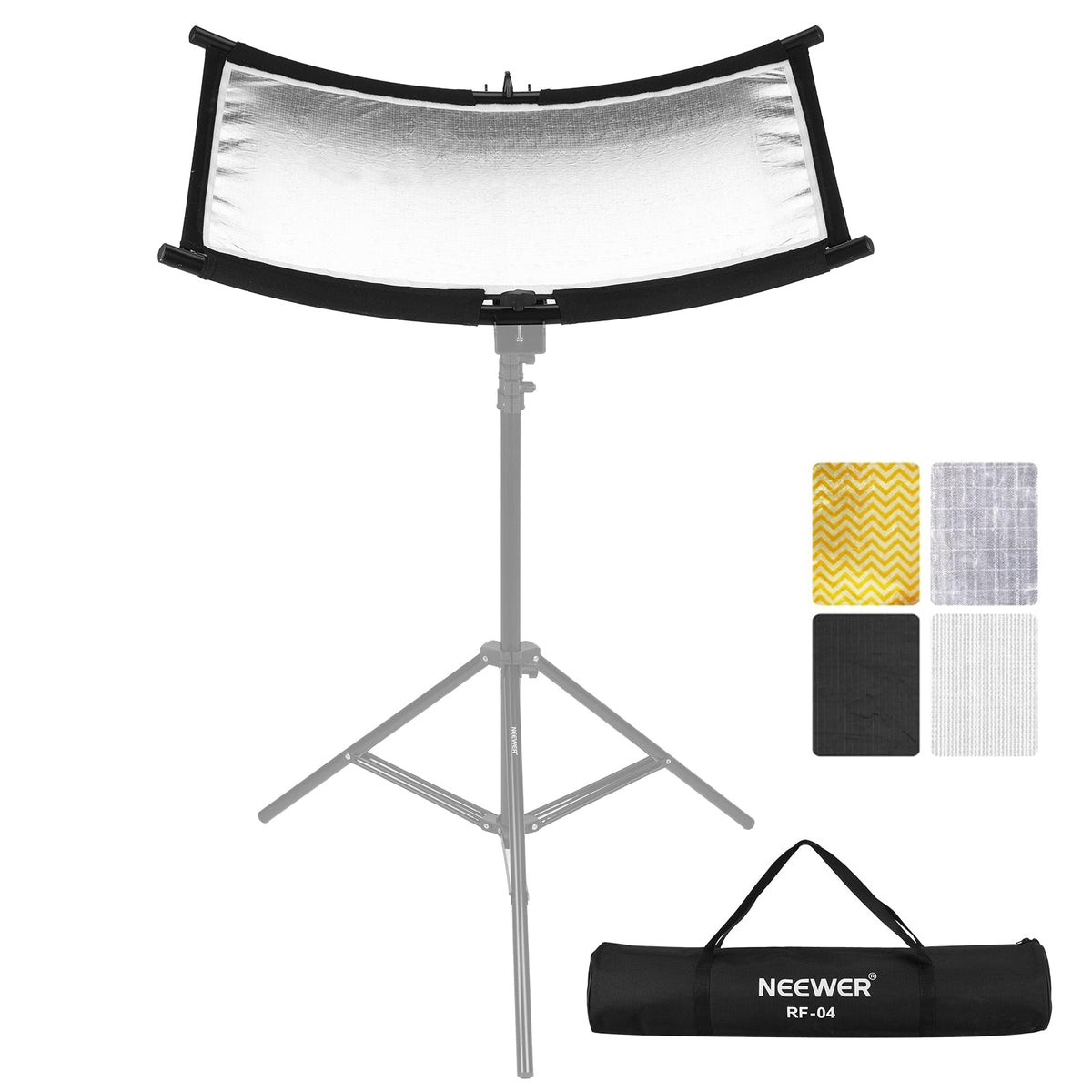 NEEWER RF-04 75 x 40cm Clamshell Light Reflector Diffuser - NEEWER ...