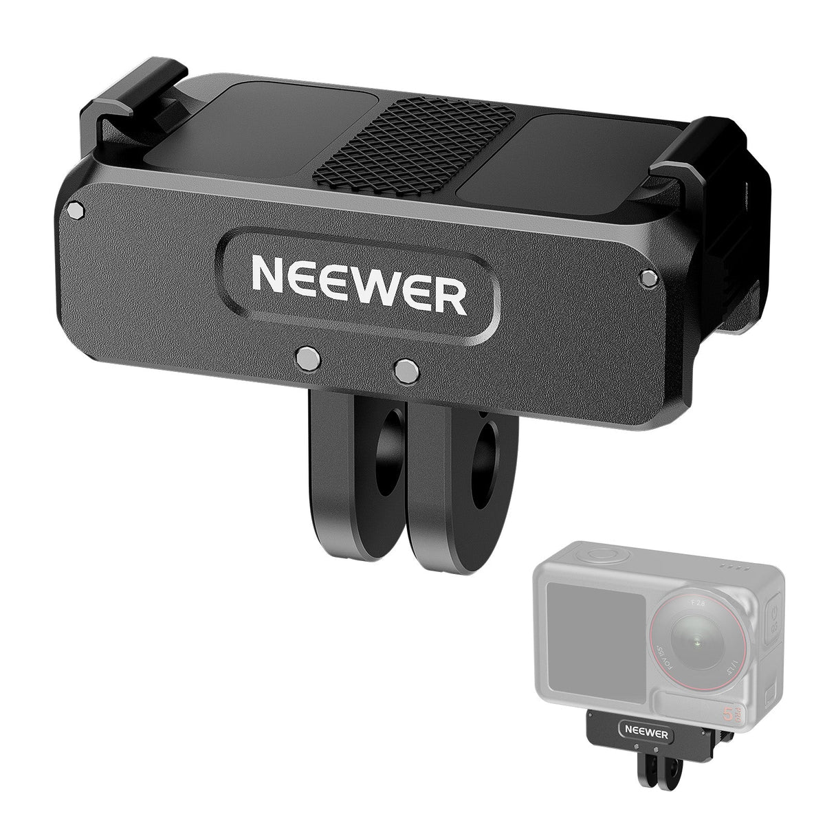 NEEWER AC011 Magnetic Quick Release Mount for Osmo Action 5 Pro/4/3 ...