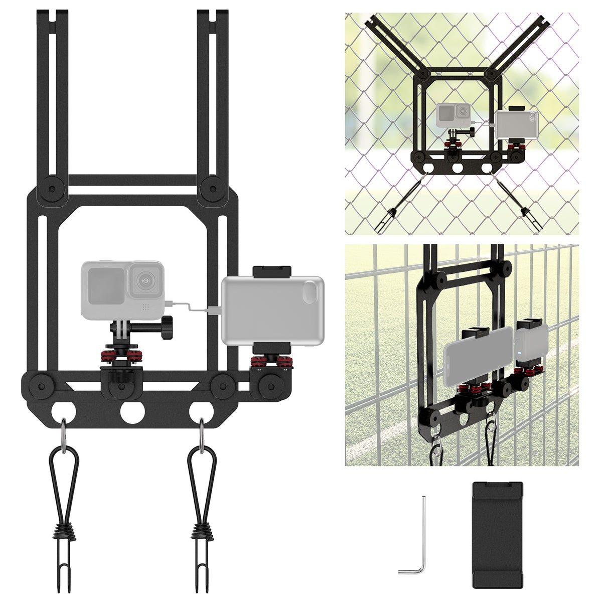NEEWER PA020 Fence Mount for Action Camera - NEEWER