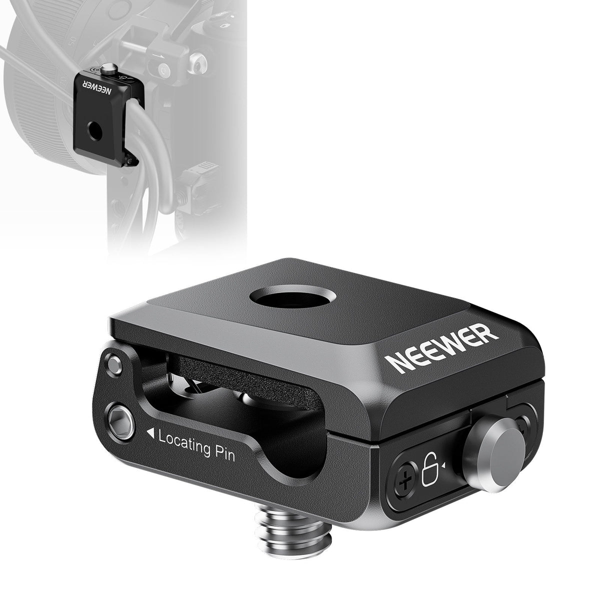 NEEWER UA073 Spring Loaded Cable Clamp - NEEWER