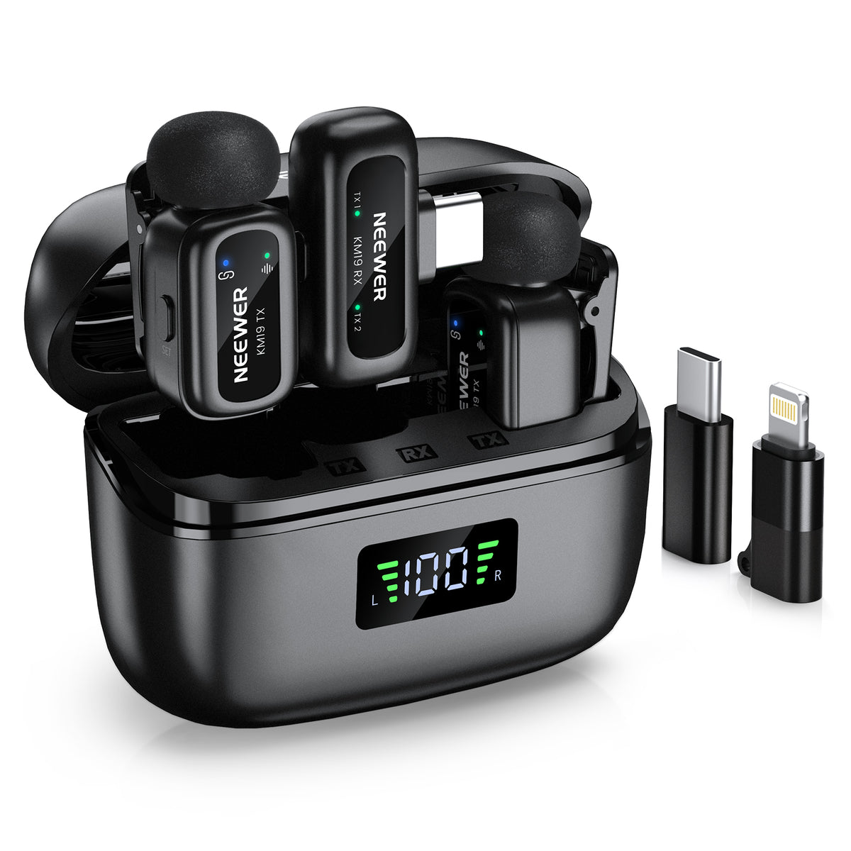 NEEWER KM19 Mini Clip On Wireless Lavalier Microphone – NEEWER.CA