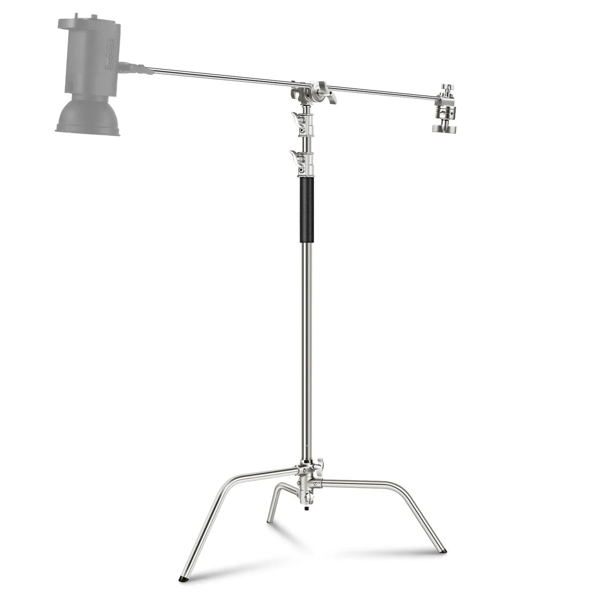 NEEWER 100% Stainless Steel C Stand with Boom Arm Pro - NEEWER