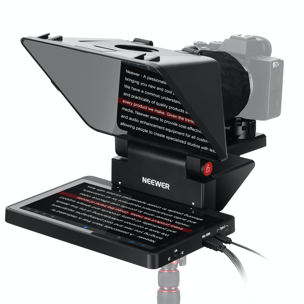 NEEWER X11 2 in 1 11" Teleprompter with Monitor