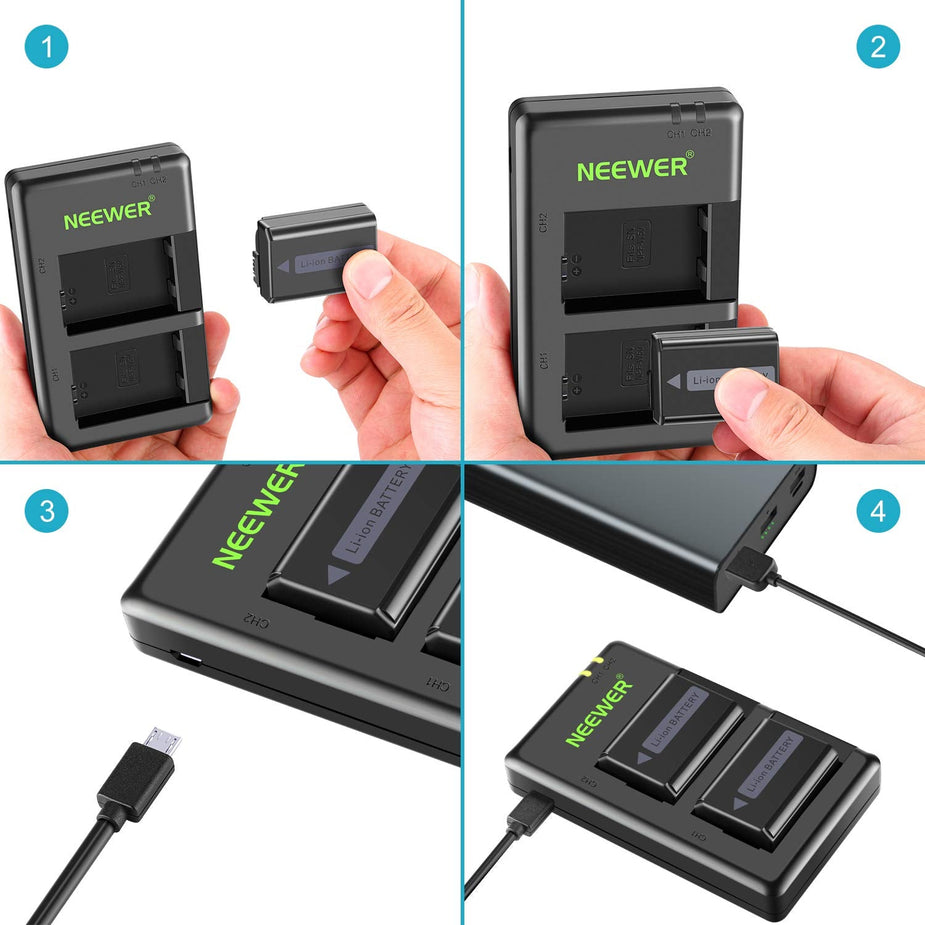 Batteries & Chargers – NEEWER.CA
