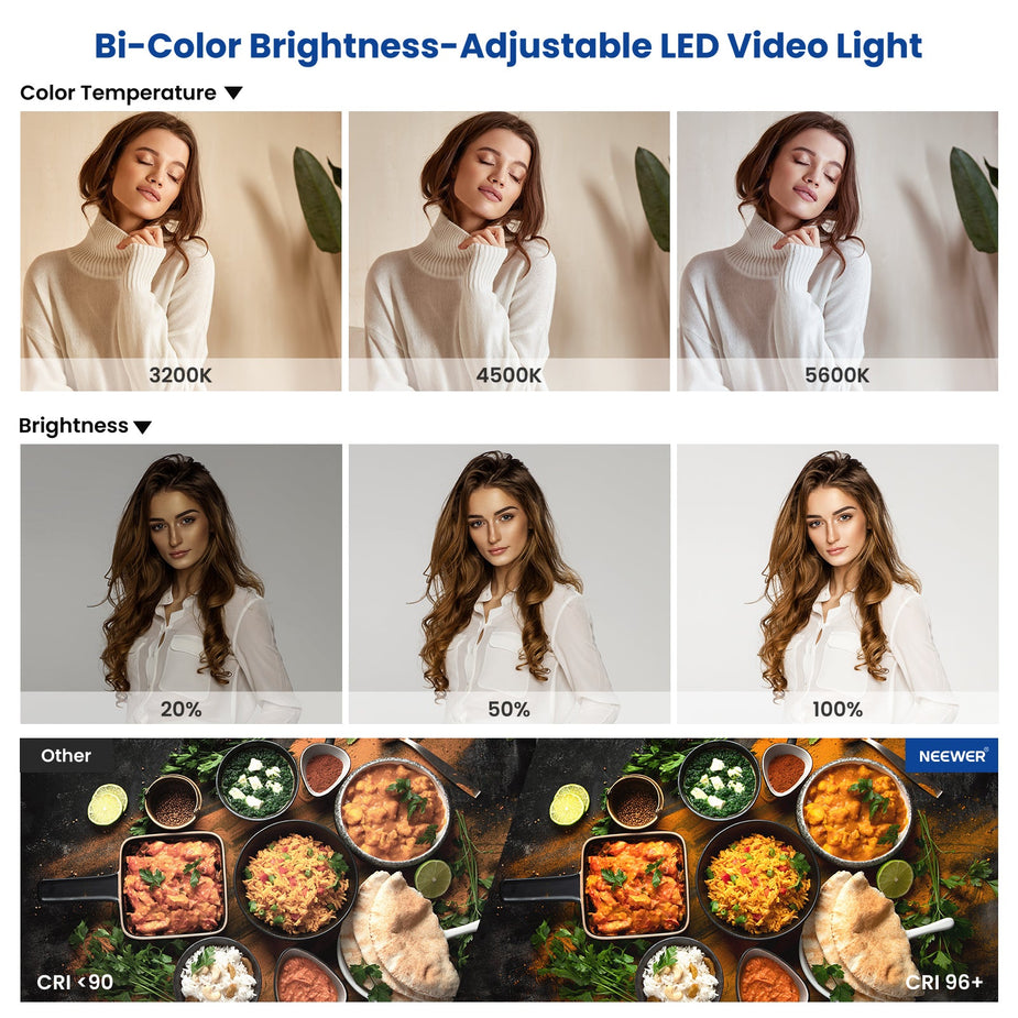 Bi-Color Panel Lights – NEEWER.CA